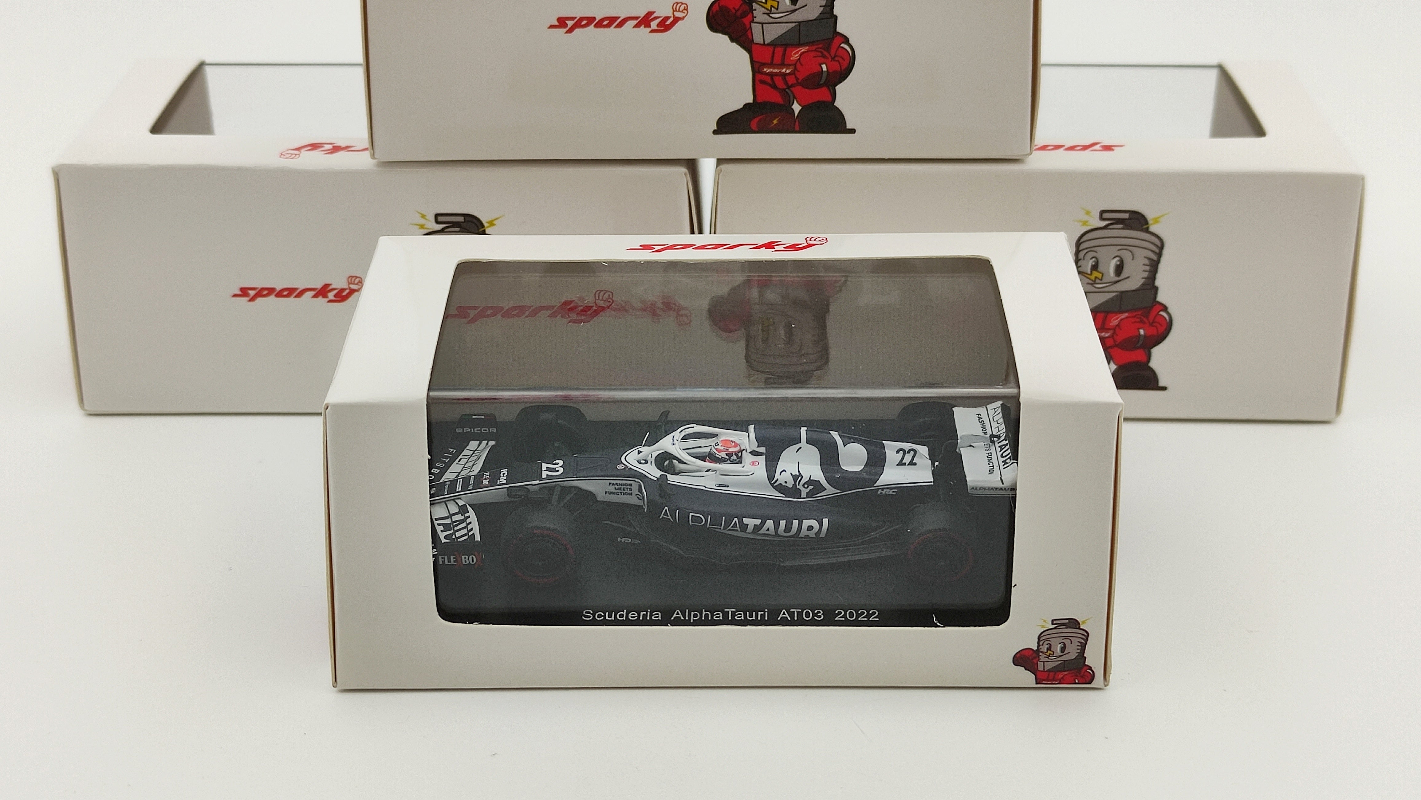 Sparky AlphaTauri AT03 Yuki Tsunoda F1 2022 1/64 SY253 – racepassionstore